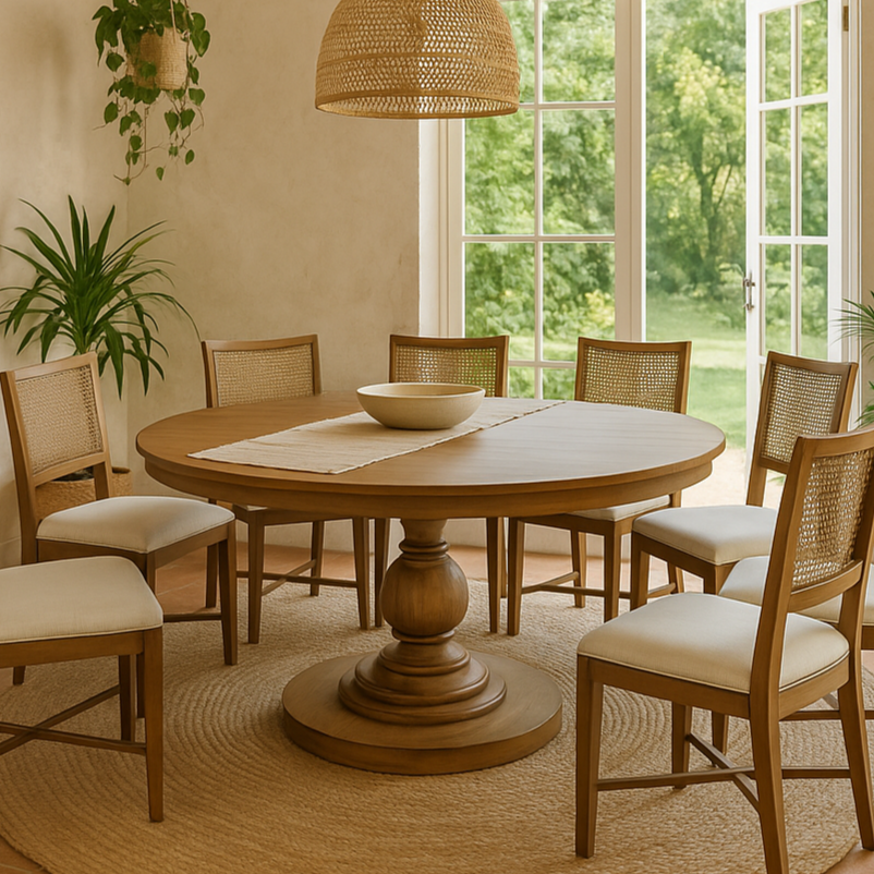 Bramble Goucho Round Dining Table | Dining Tables & Kitchen Tables - Default Title - Foy and Company