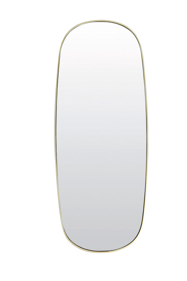 Libra Clear Glass+Gold Mirror 40x100cm | Shop Mirrors Online | Foys.ie ...