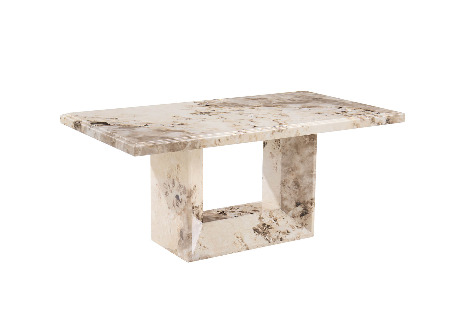 Artemis Coffee Table Mottled Mocha | Living Room Furniture - Foy and ...