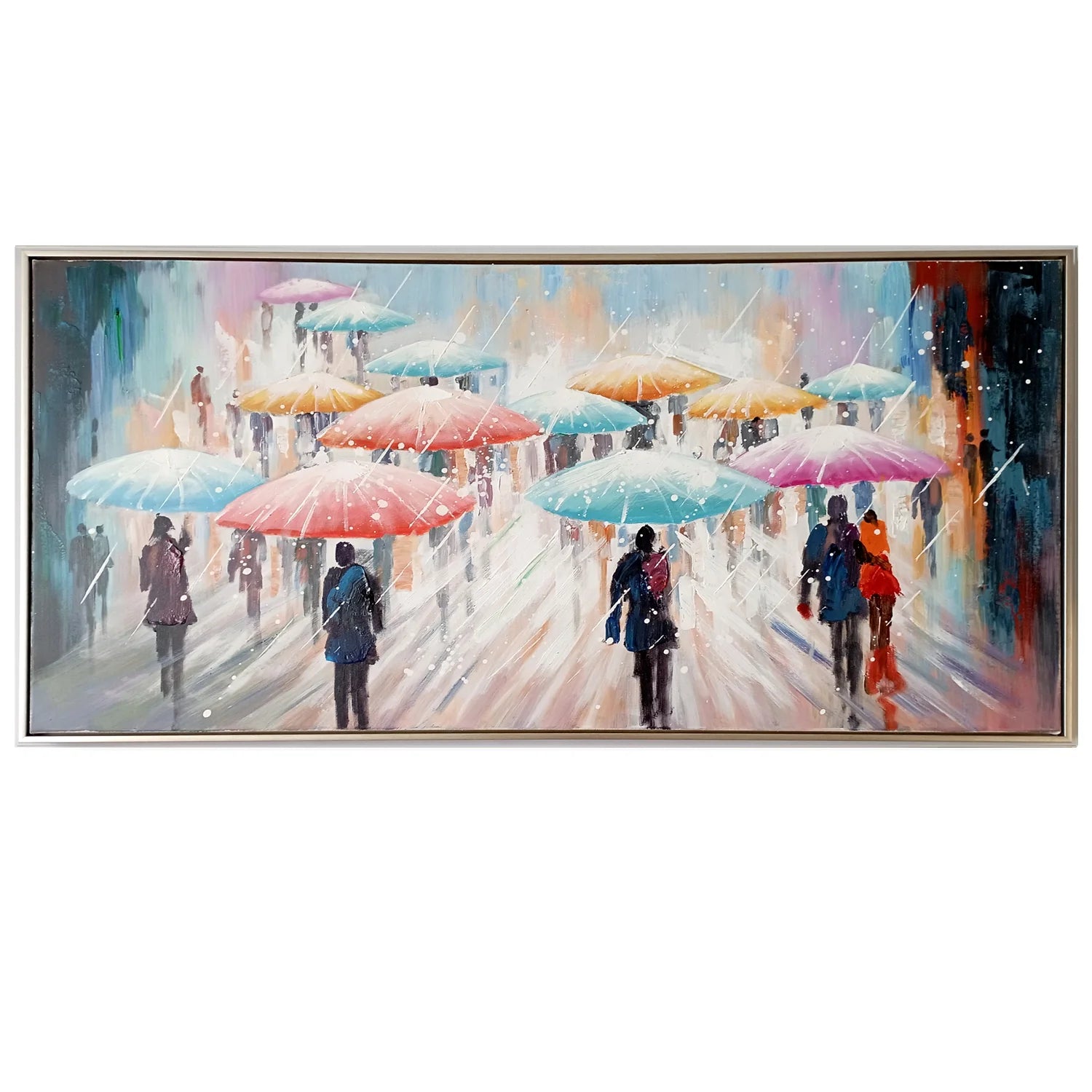Brolly Parade Wall Art | Framed Oil Painting | Foy And Company - Foy ...