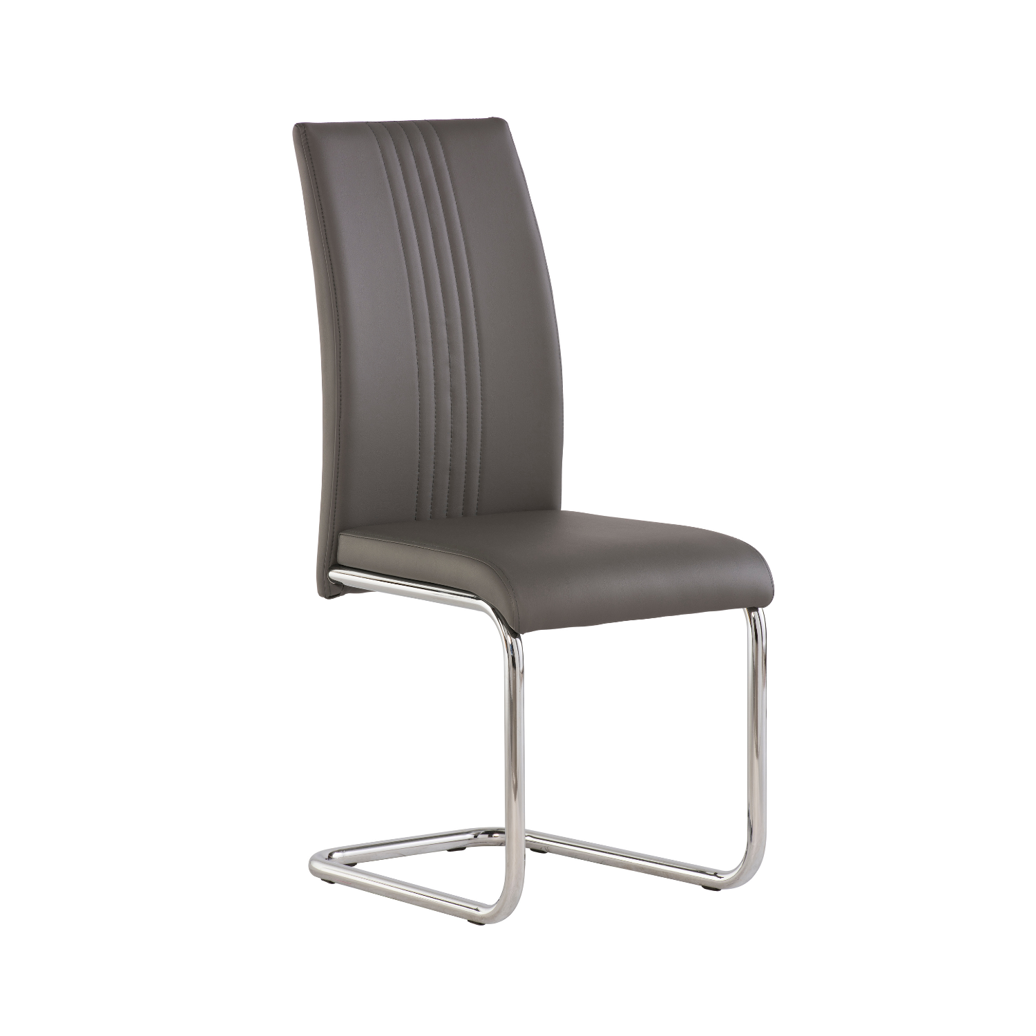 Caius Dining Chair Grey (Set of 2 ) | Kitchen Chairs - Foy and Company