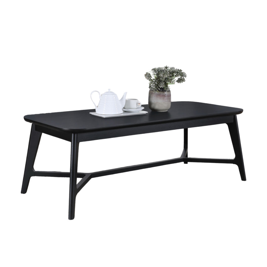 Carrington Black Coffee Table - Foy and Company