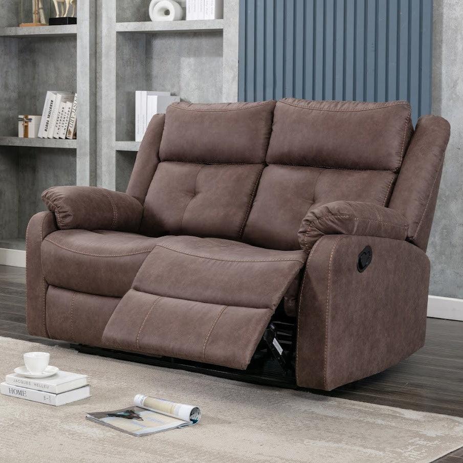 Casey2 Seater Sofa Recliner Chestnut | Sofa Recliners - Foy and Company