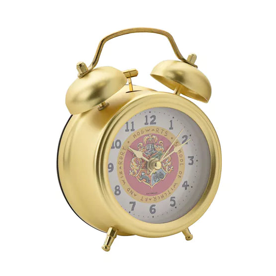 Harry Potter Charms Alarm Clock - Hogwarts Crest - Foy and Company