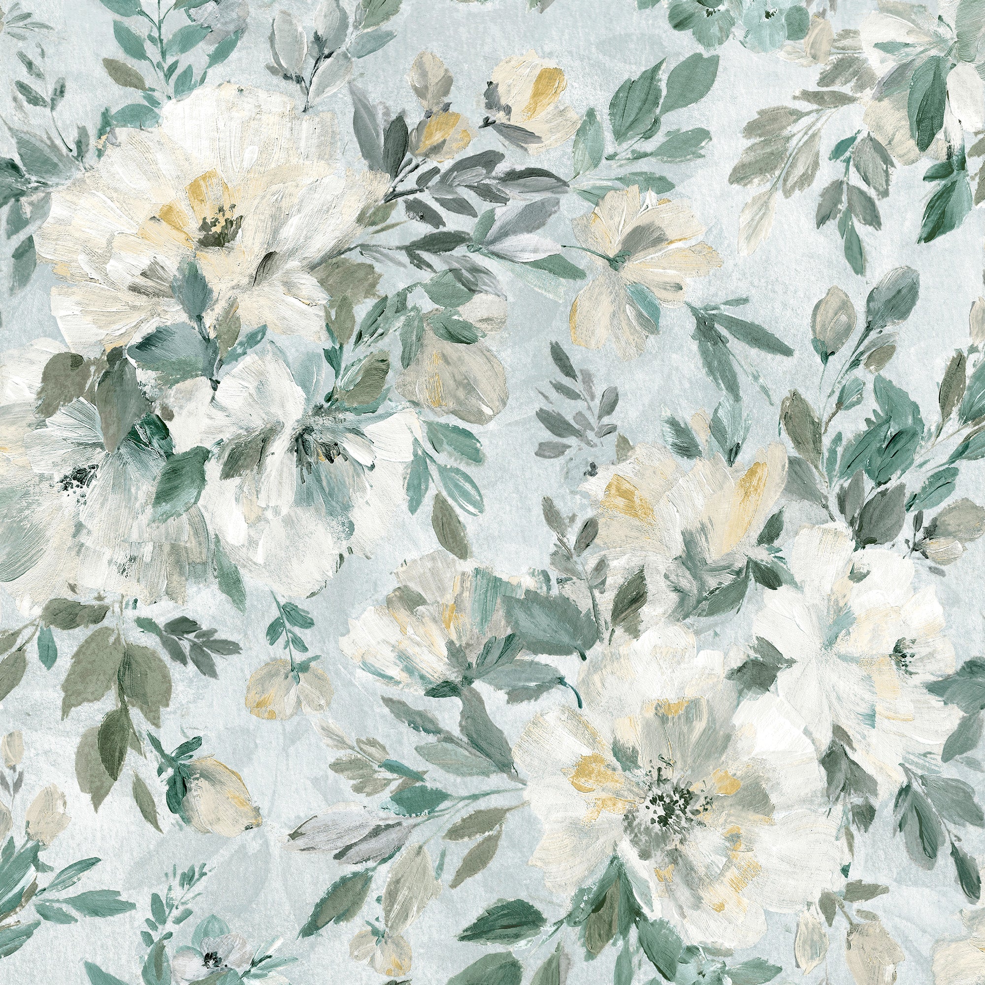 Laura Ashley Elowen Peony Wallpaper | Painterly Floral Home Decor - Foy ...