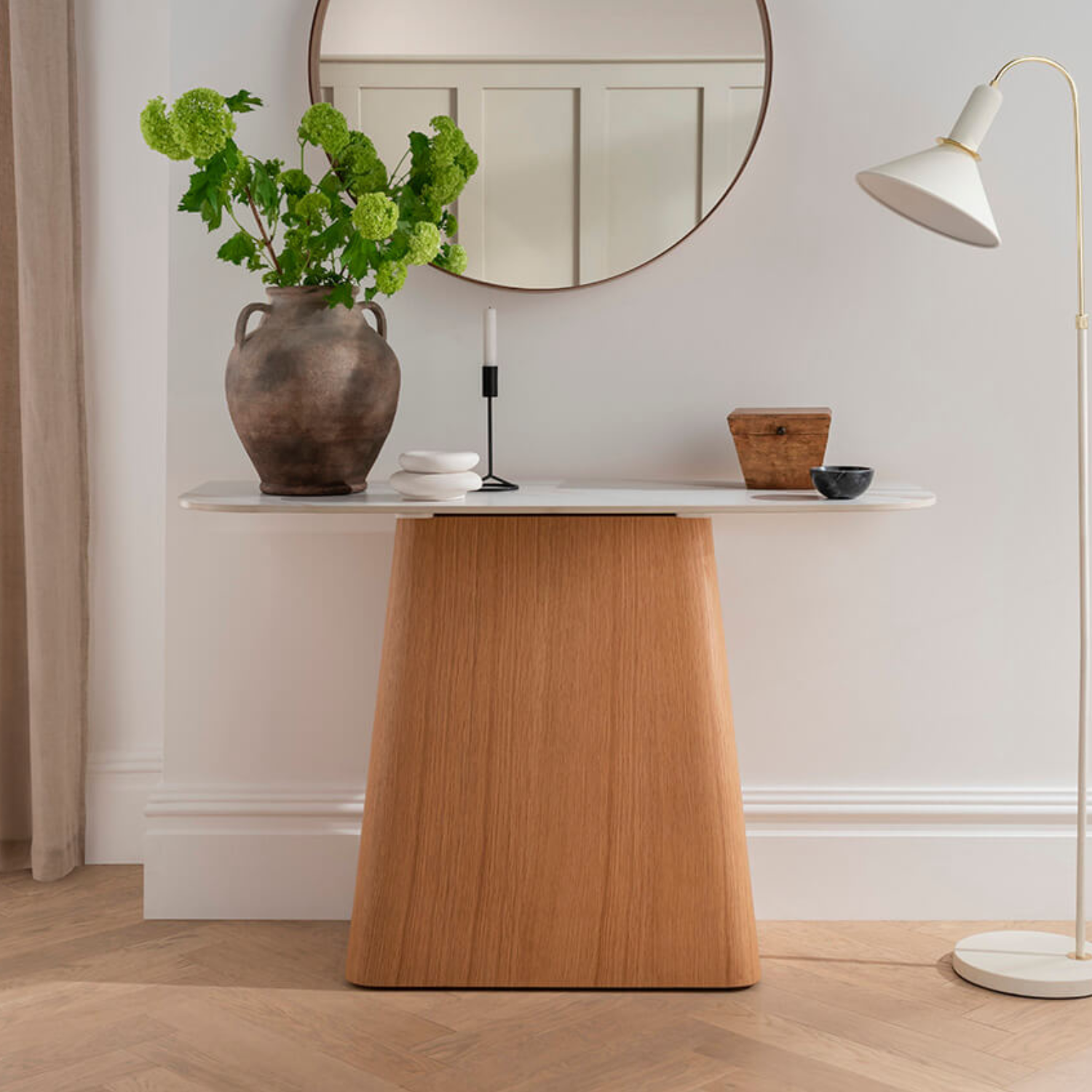 Evie Console Table Sand | Console Tables | Side Tables - Foy and Company