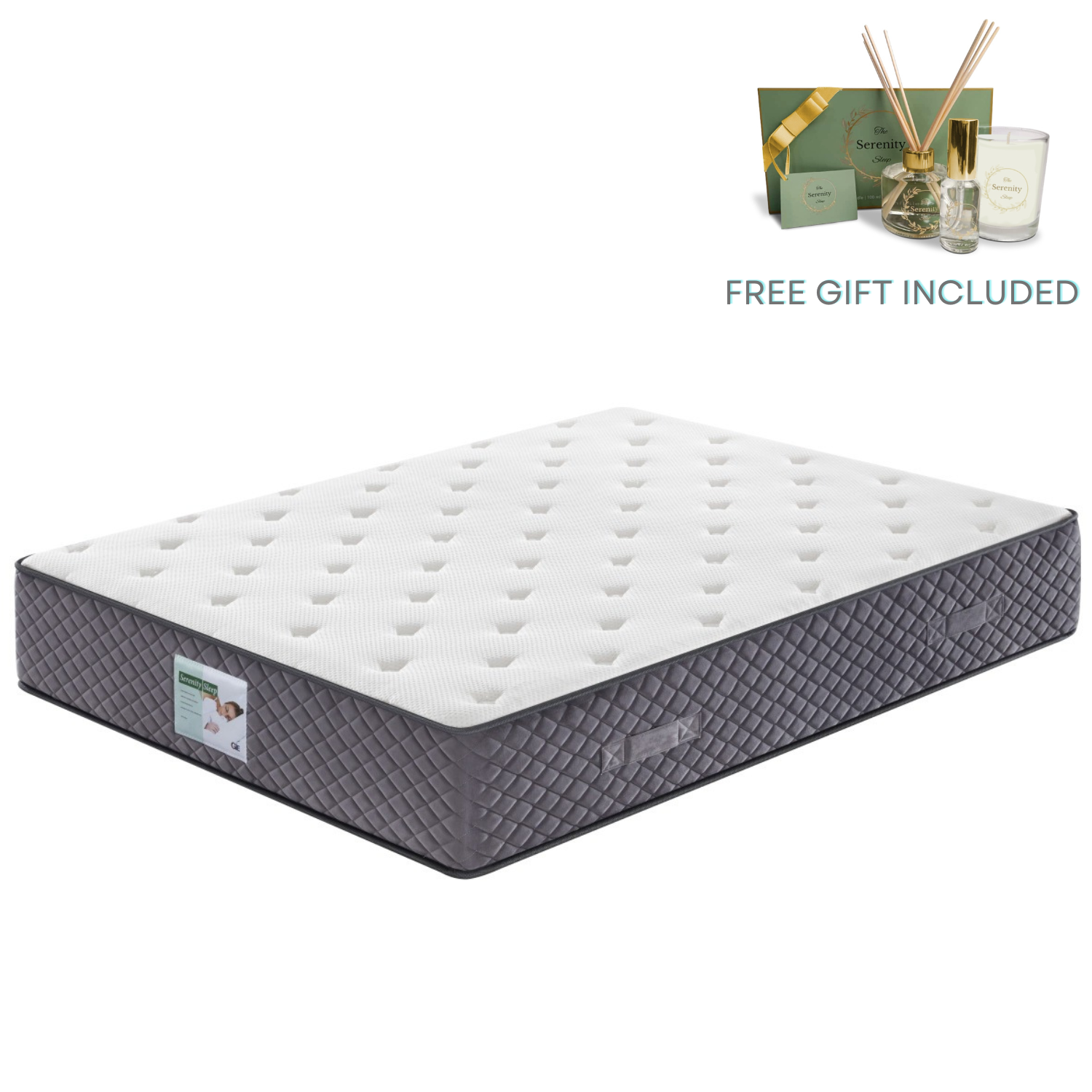 Serenity Sleep G07 Reversible Double Mattress | 4ft6 Mattresses - Foy ...