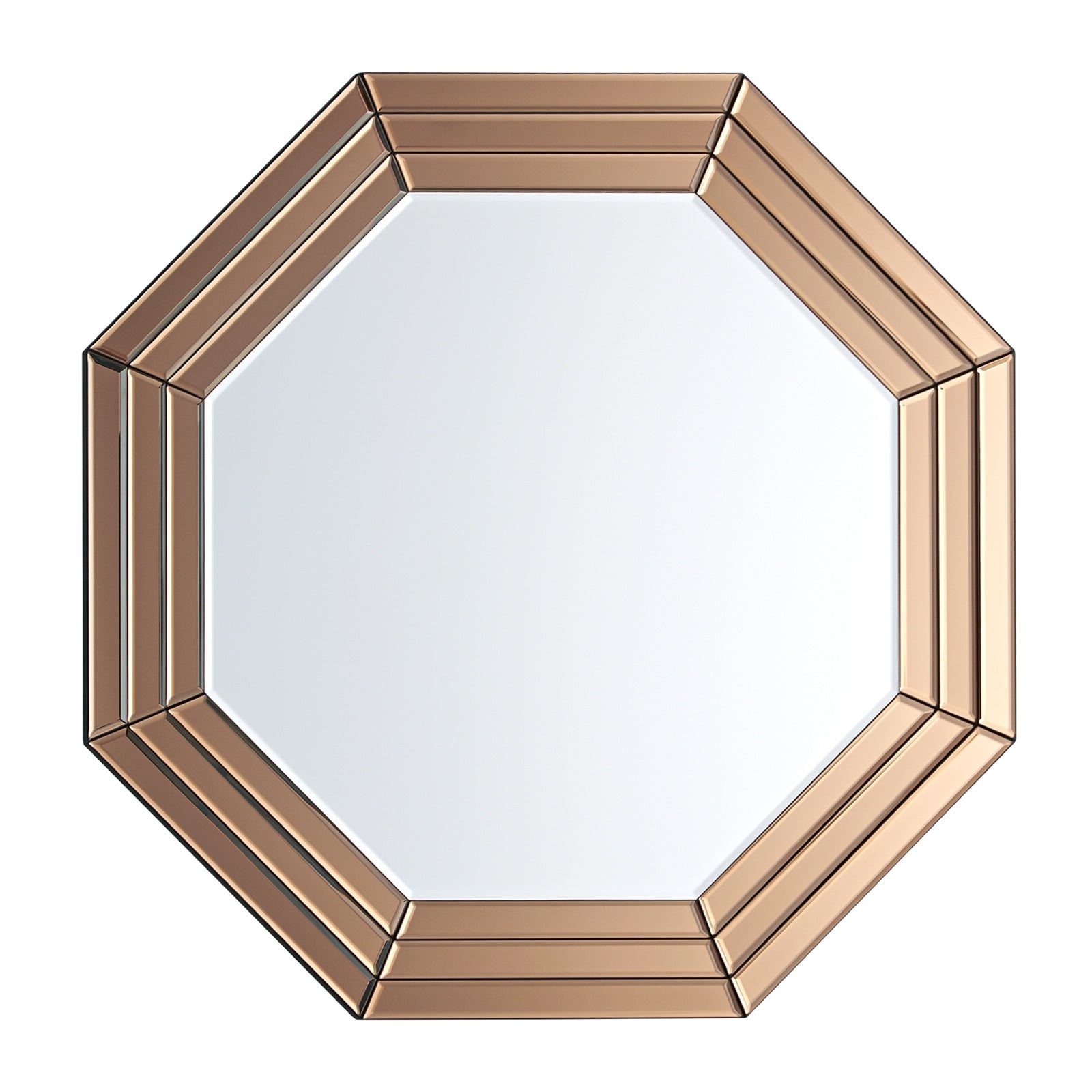GD012 Hexagonal Golden Mirror | Foy and Company - Foy and Company