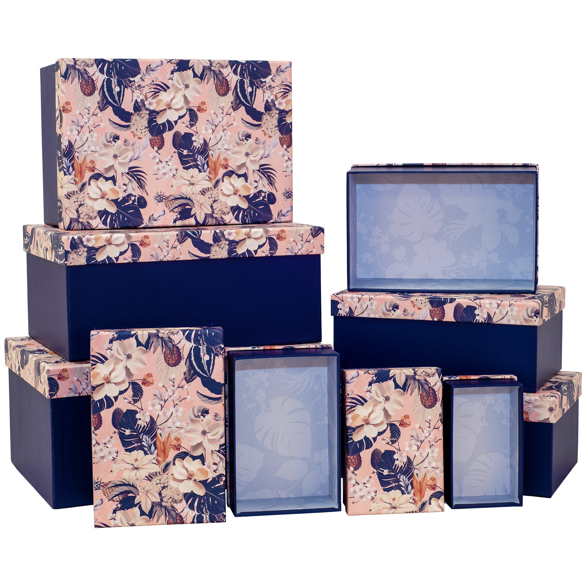 Colorful Tropical Gift Box for Gifts | Premium Cardboard - Foy and Company