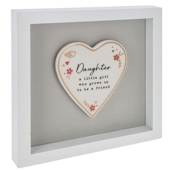 Heart Plaque Daughter | Gifts For Her | Plaques - Foy and Company