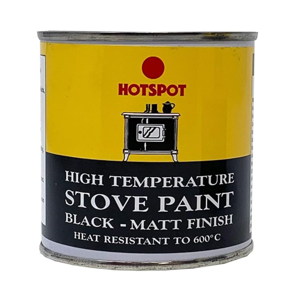 Hotspot Stove Paint Matt - Black 250ml | Paint Online | Foys.ie - Foy ...