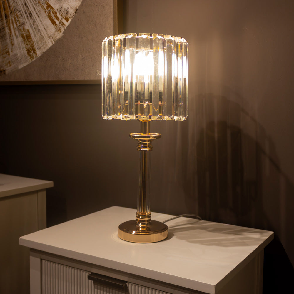 Imogen Gold Table Lamp | Bedside Table Lamps | Desk Lamps - Foy and Company