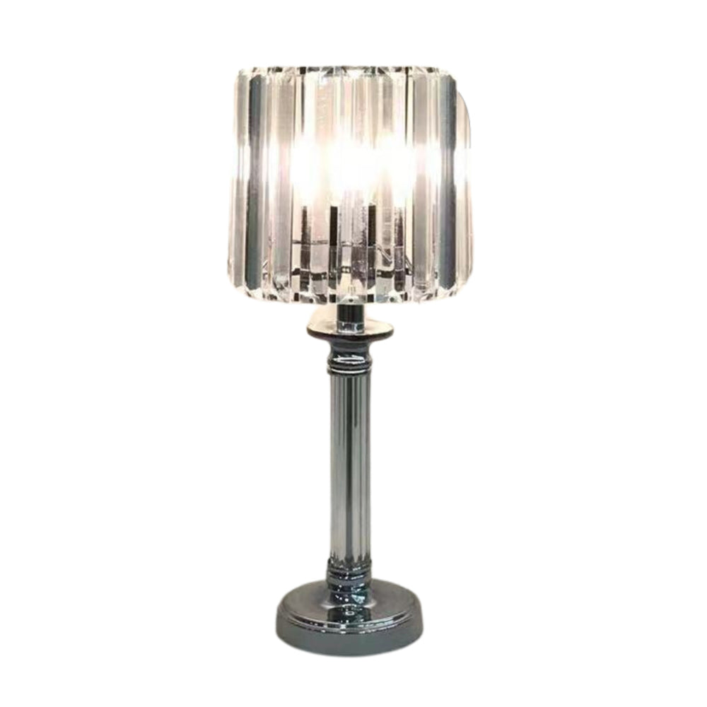 Imogen Silver Table Lamp | Bedside Table Lamps | Desk Lamps - Foy and ...