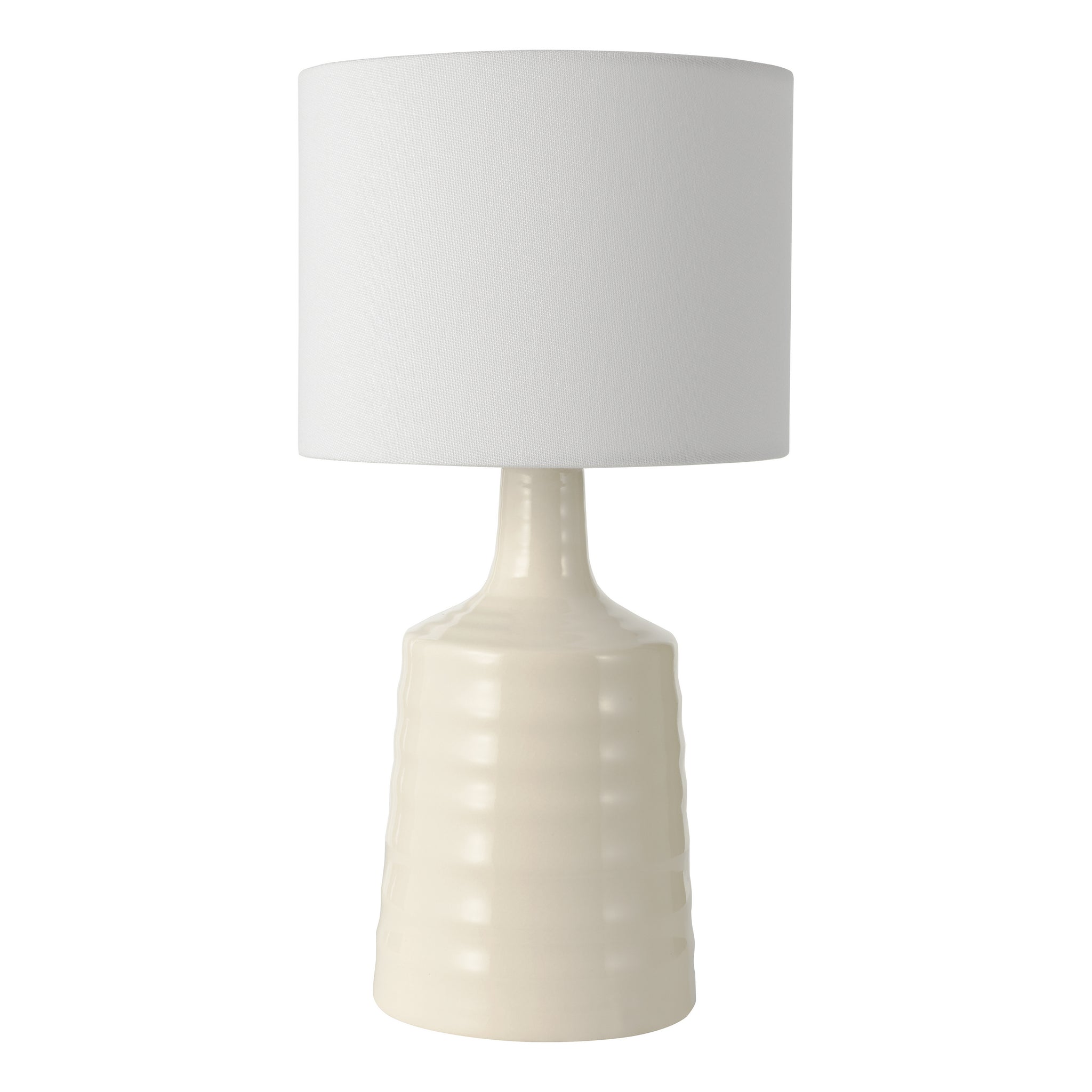Ceramic Table Lamp in Cream | Stylish Table Lighting for Home - Foy and ...