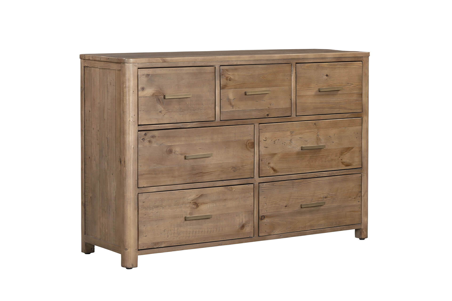 Inola 7 Drawer Dressing Chest Cashew | Drawer & Dresser Units - Foy and ...