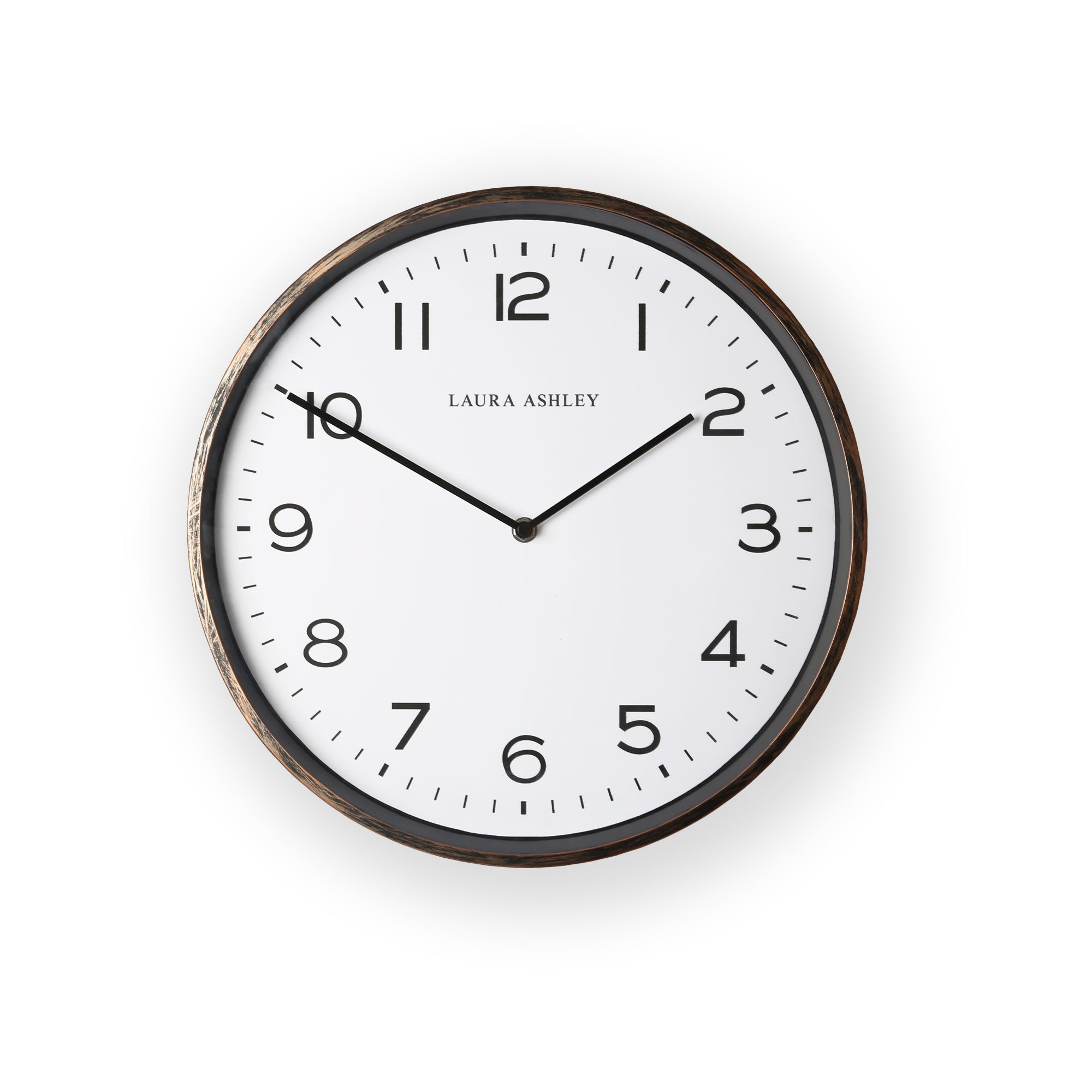 Laura Ashley Goldcliff Bronze Wall Clock | Foy And Company - Foy and ...