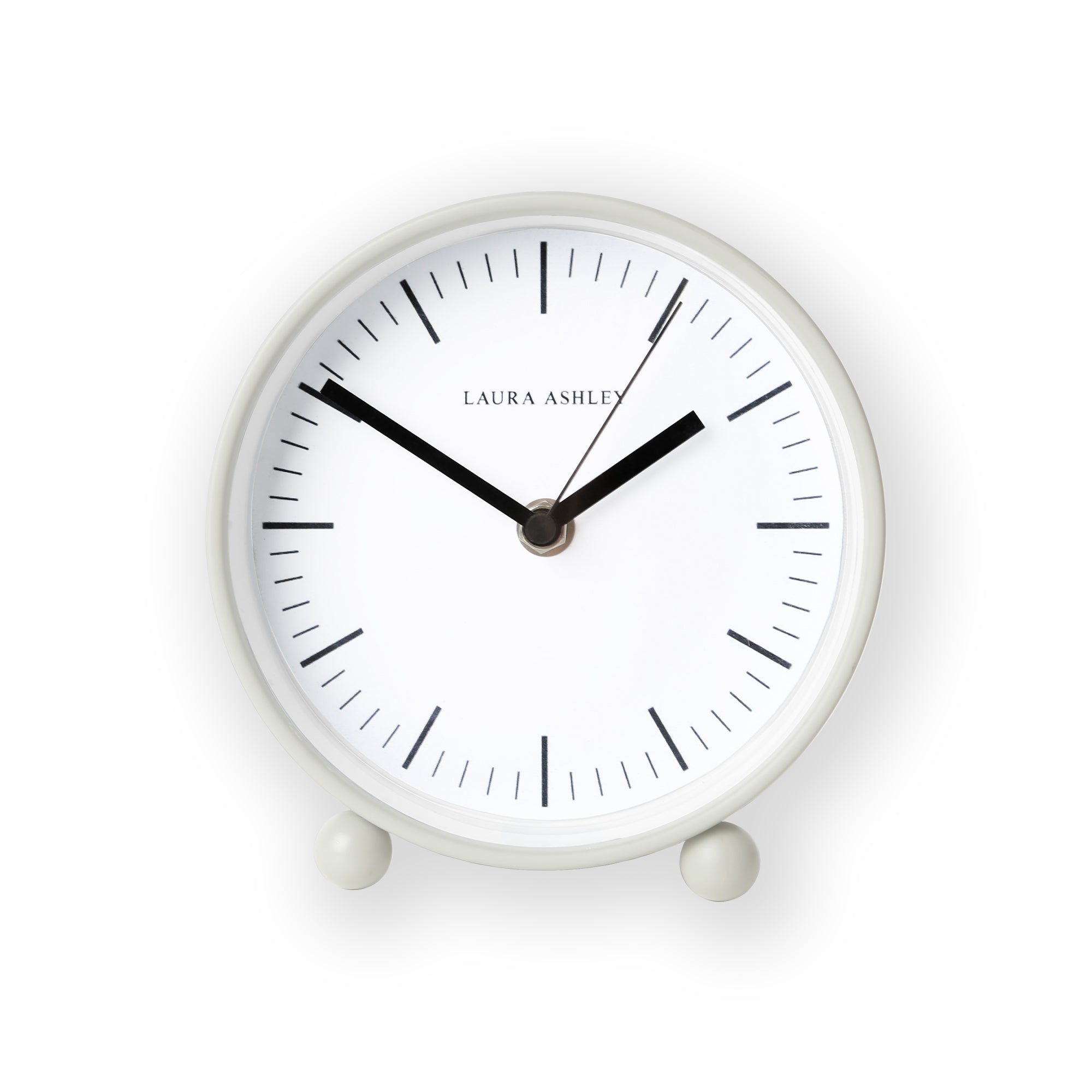 Laura Ashley Twyford Ivory Bedside Clock | Bedside Clocks | Foys.ie ...