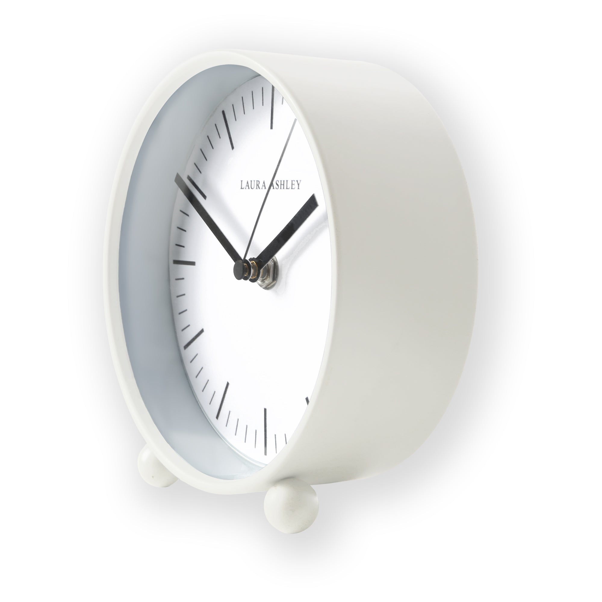 Laura Ashley Twyford Ivory Bedside Clock | Bedside Clocks | Foys.ie ...
