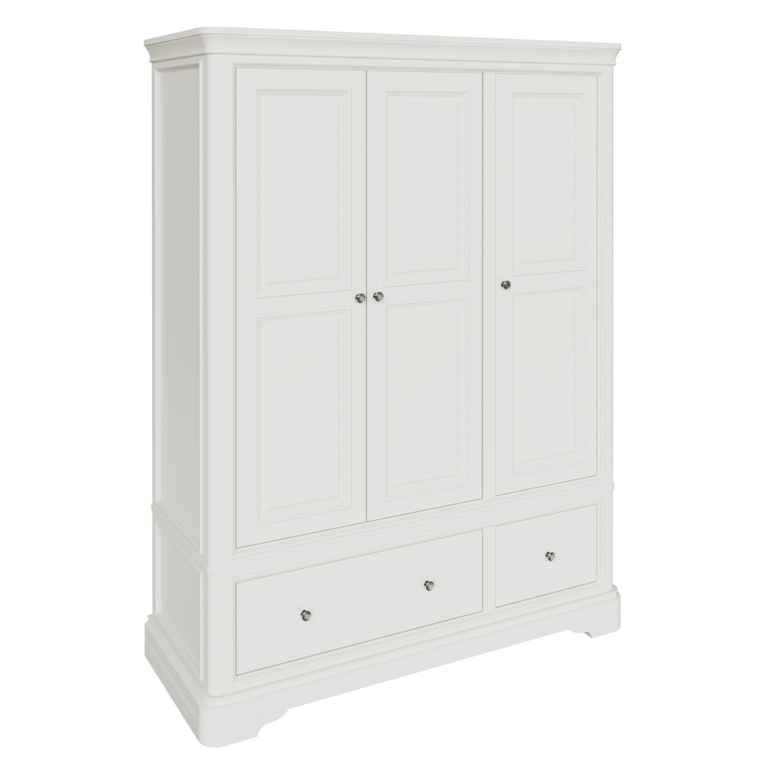 Mabel Wardrobe 3 Door Bone | Freestanding Wardrobes Ireland - Default ...