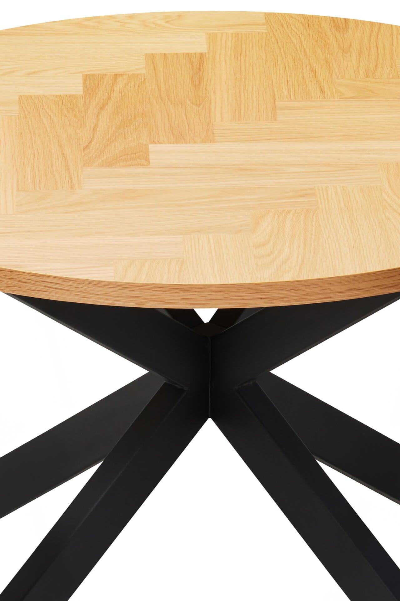 Nate Round Dining Table Natural Oak | Foy and Company - Foy and Company