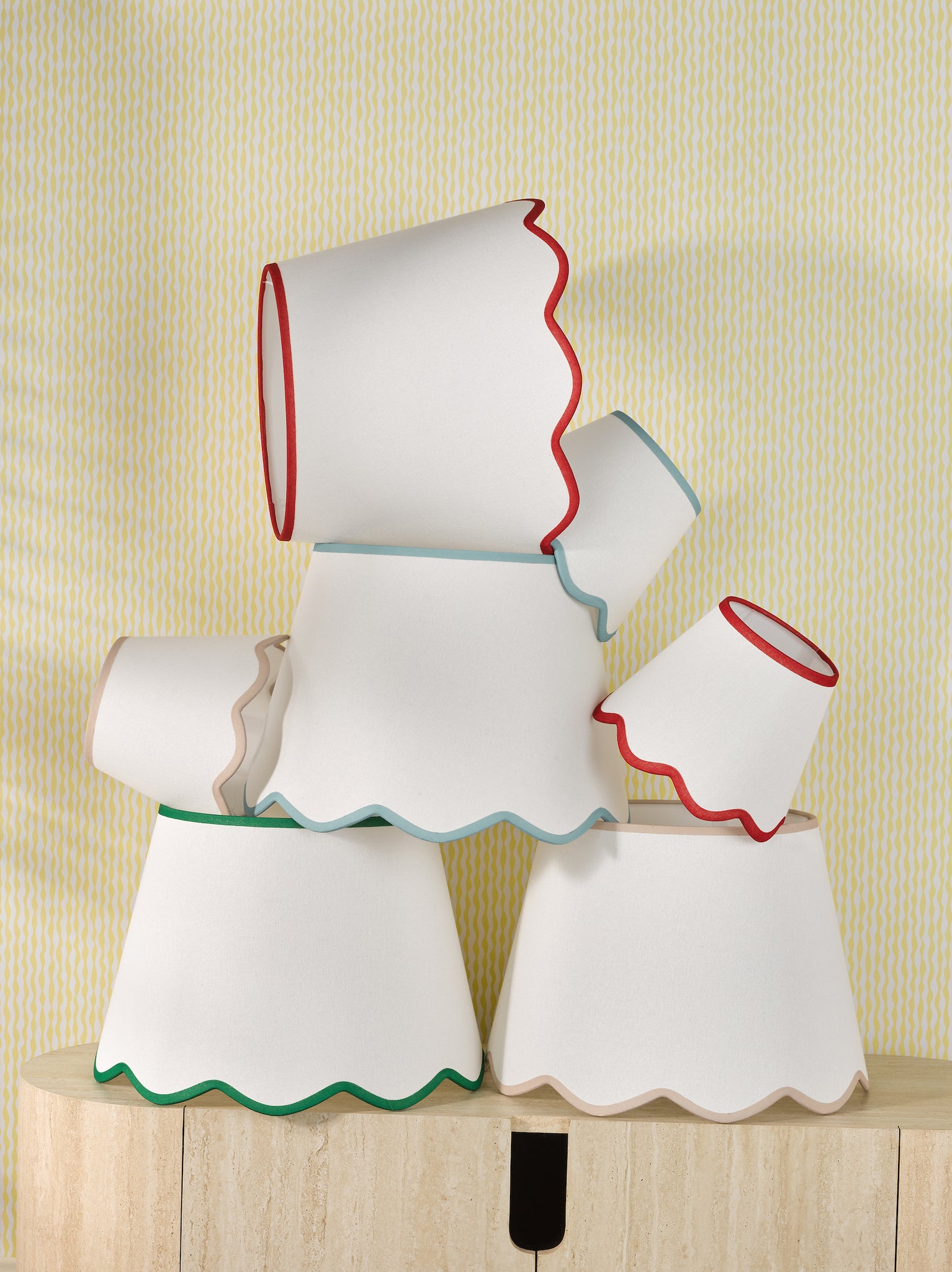 Poma Tapered Linen Shade | Home Decor & Lighting Shade - Foy and Company