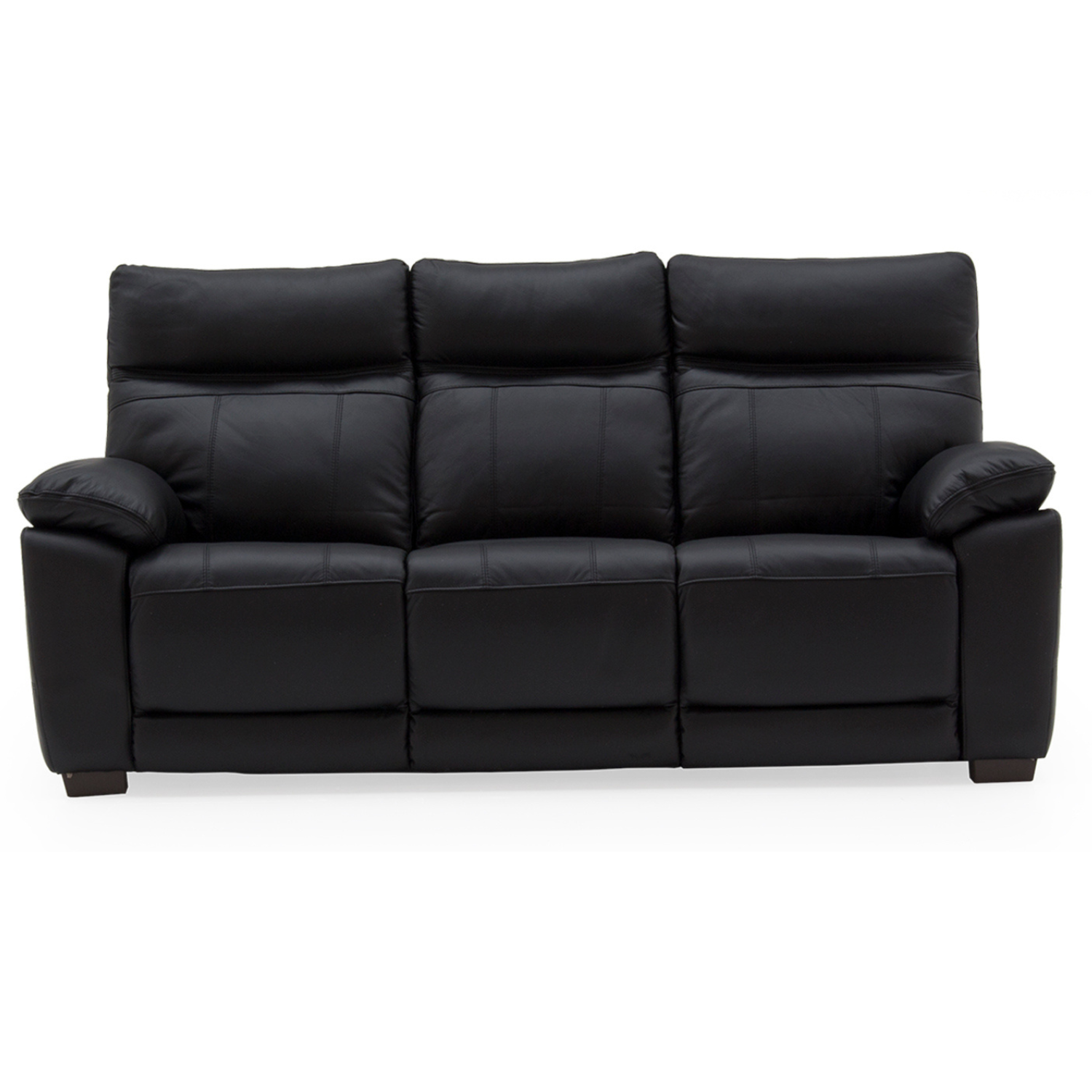 Positano 3 Seater Fixed Sofa Black | Fixed Sofas | 3 seater Sofas - Foy ...