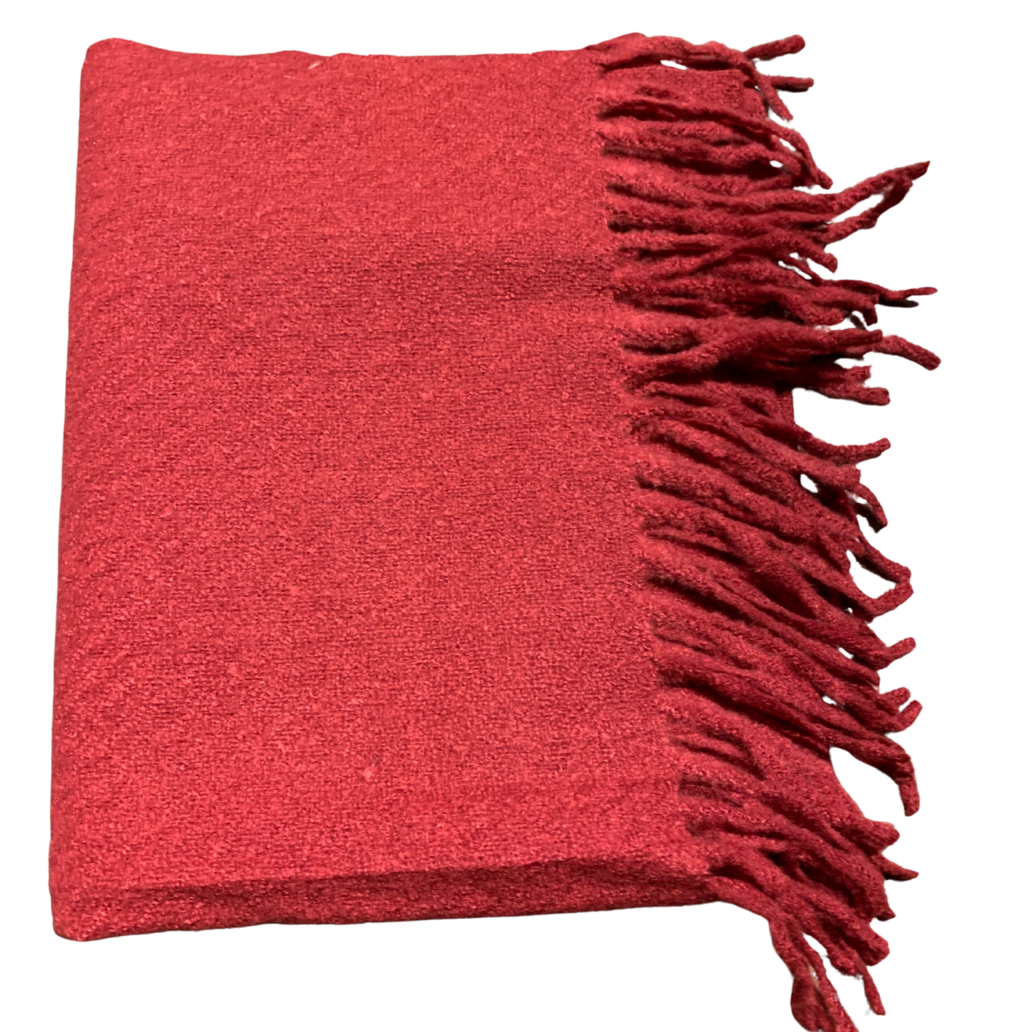 Red Scarf – Cozy Winter Scarf | Brown Scarf & Gift for Her - Foy and ...