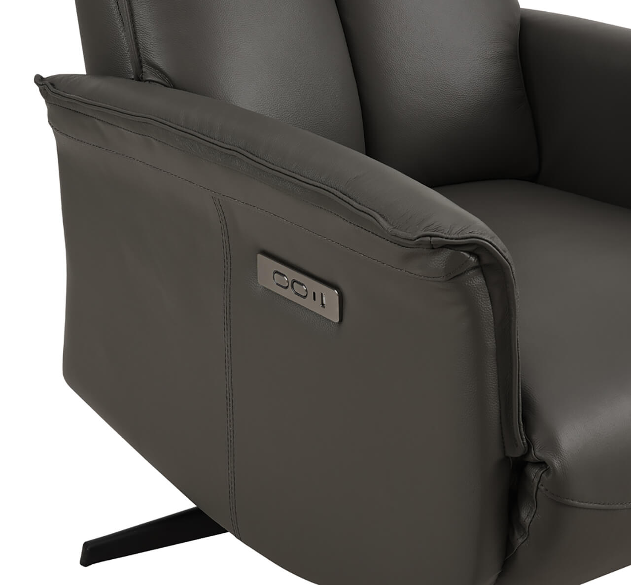 Riya Electric Reclining Accent Chair Ash | Foy and Company - Foy and ...