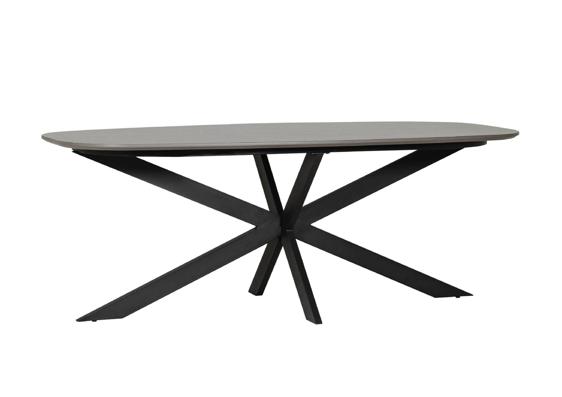 Sadia Oval Dining Table 160cm Smoke | Kitchen Tables Ireland - Foy and ...