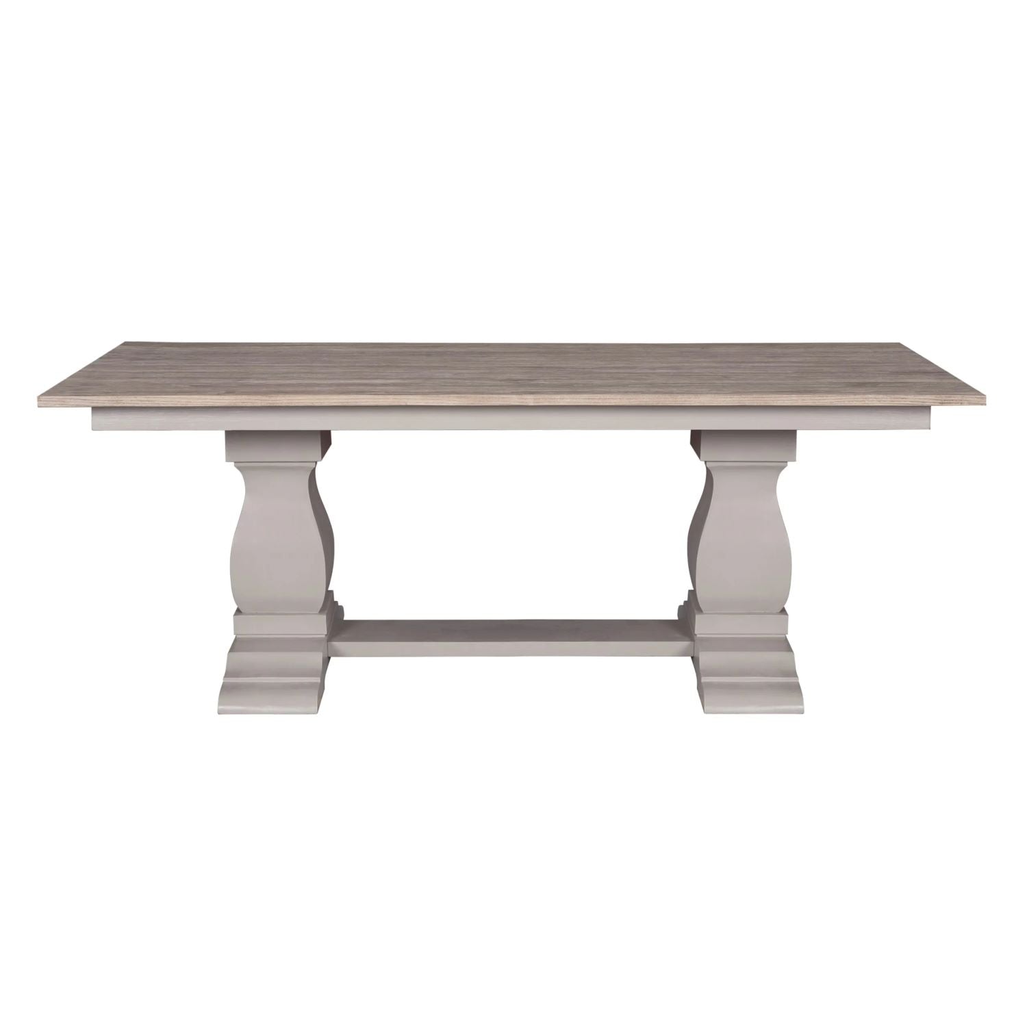 Sofia Dining Table 2.2m Hardwick Rustic Brown | Dining Tables Online - Foy and Company