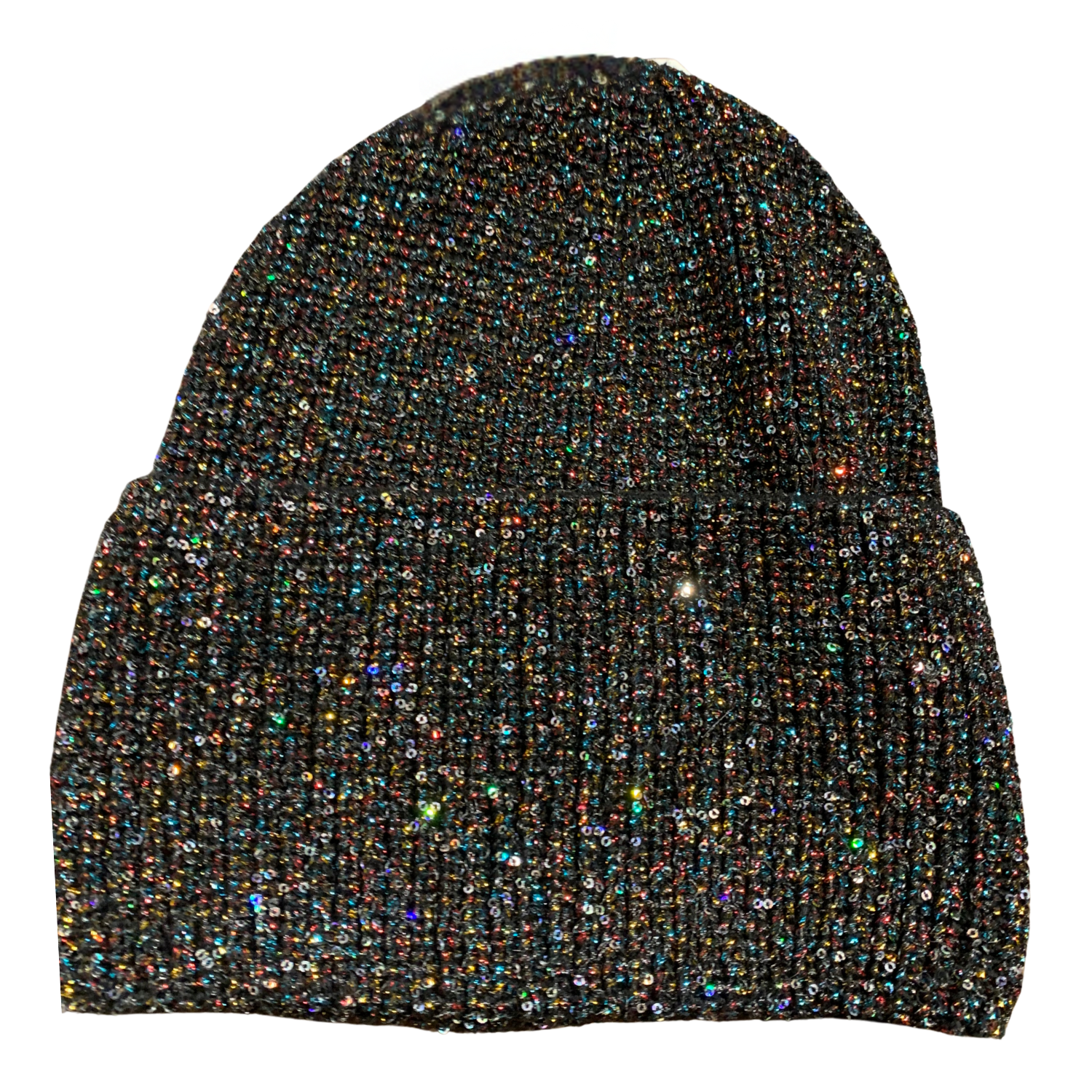 Black Sparkling Hat | Stylish Warm Hats for Women | Winter Gifts - Foy ...