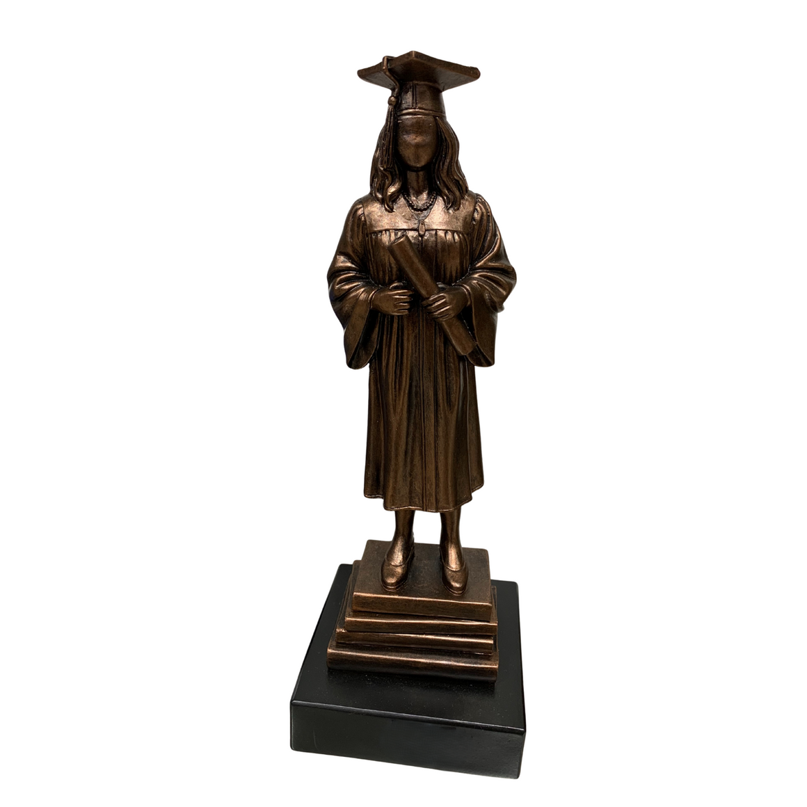 Tipperary Crystal She's Graduation Figurine | Bronze Figurine Gift ...