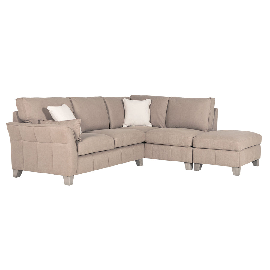 Triestine Corner Sofa Biscuit RHF | Sofas for Corner | Corner Sofa - Foy and Company