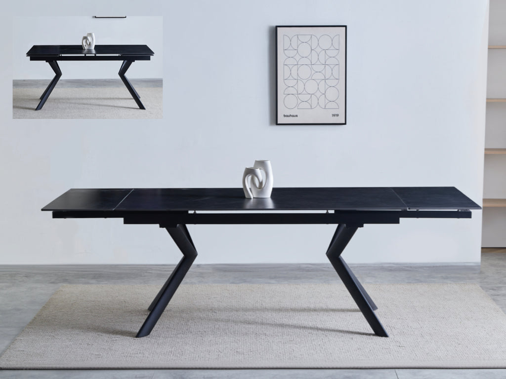 Valantino 160 cm Automatic Extension Dining Table | Foys.ie - Foy and ...