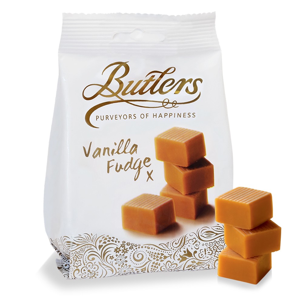 Butlers Chocolates 125g Vanilla Fudge Bag - Foy and Company