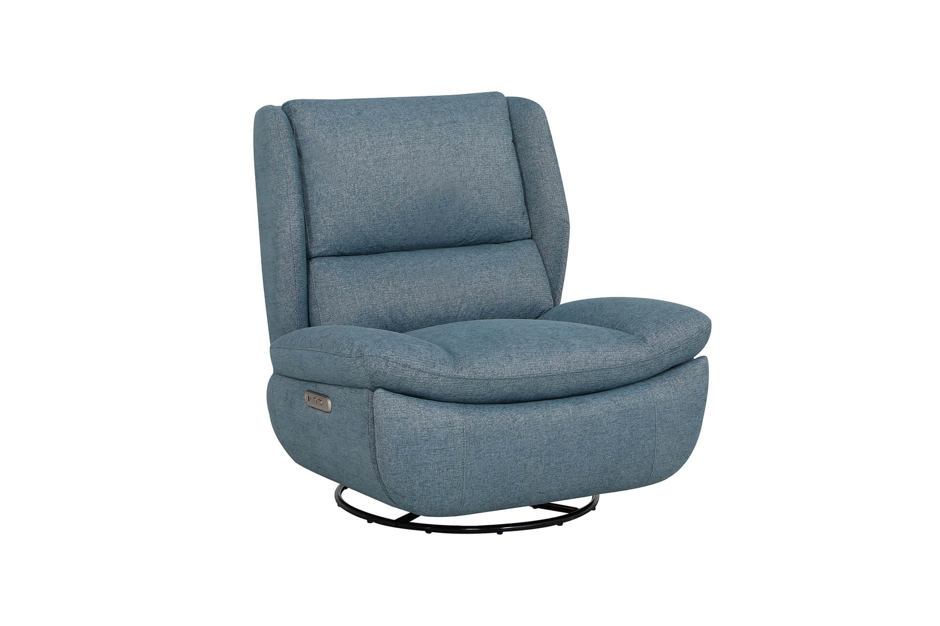 Freddy Electric Reclining Swivel Glider Chair Marine | Foys.ie - Foy ...