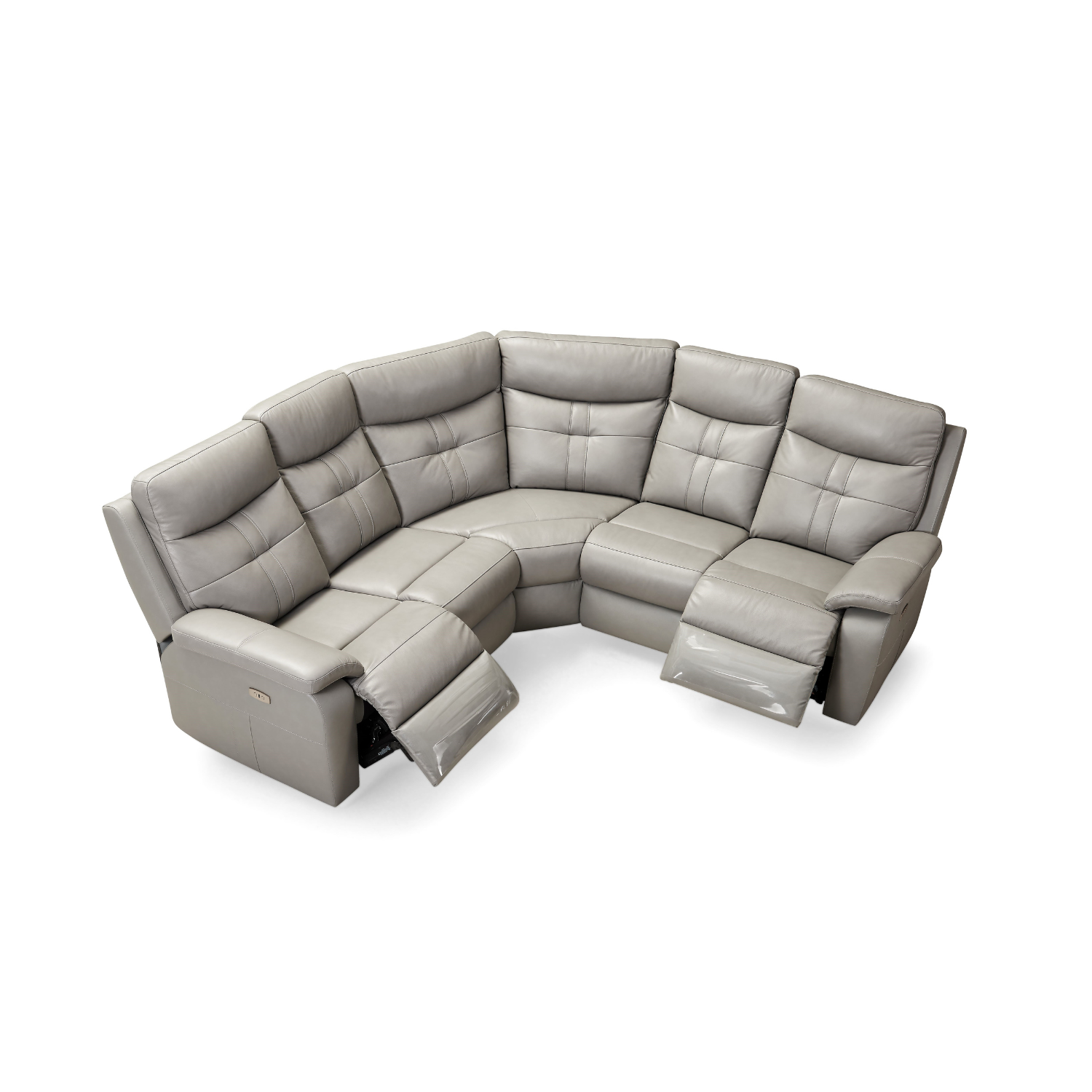 Melania Corner Sofa Recliner Grey | Foy & Company - Foy and Company