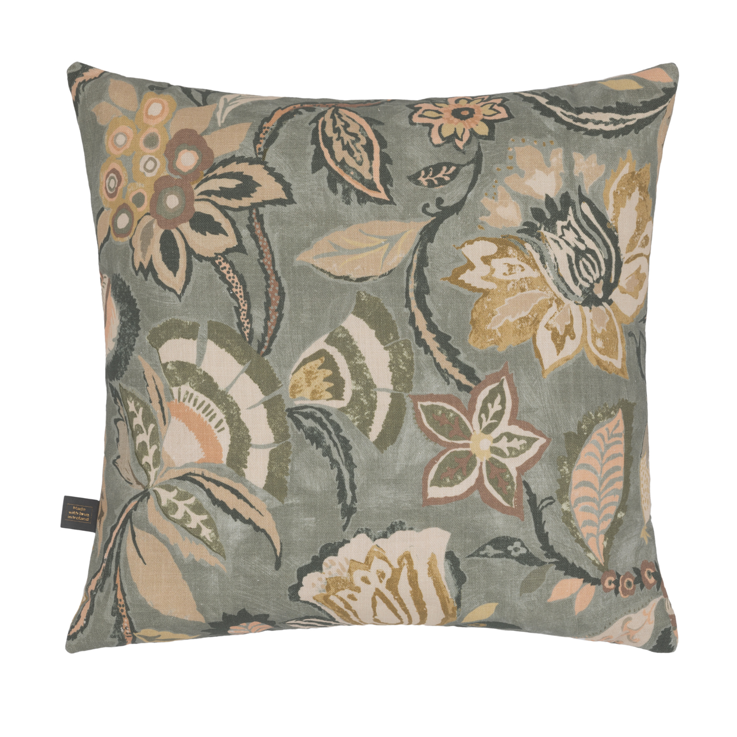 Scatterbox Cushion Millie 58x58cm Green | Cushions - Foy and Company