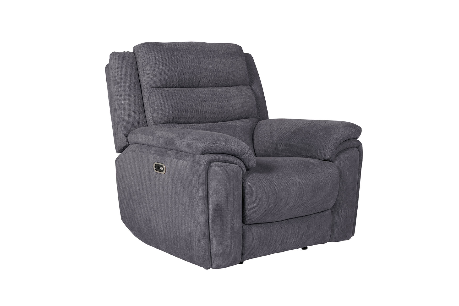 Reese Electric Recliner Chair Dark Grey | Manual Recliner Chairs ...