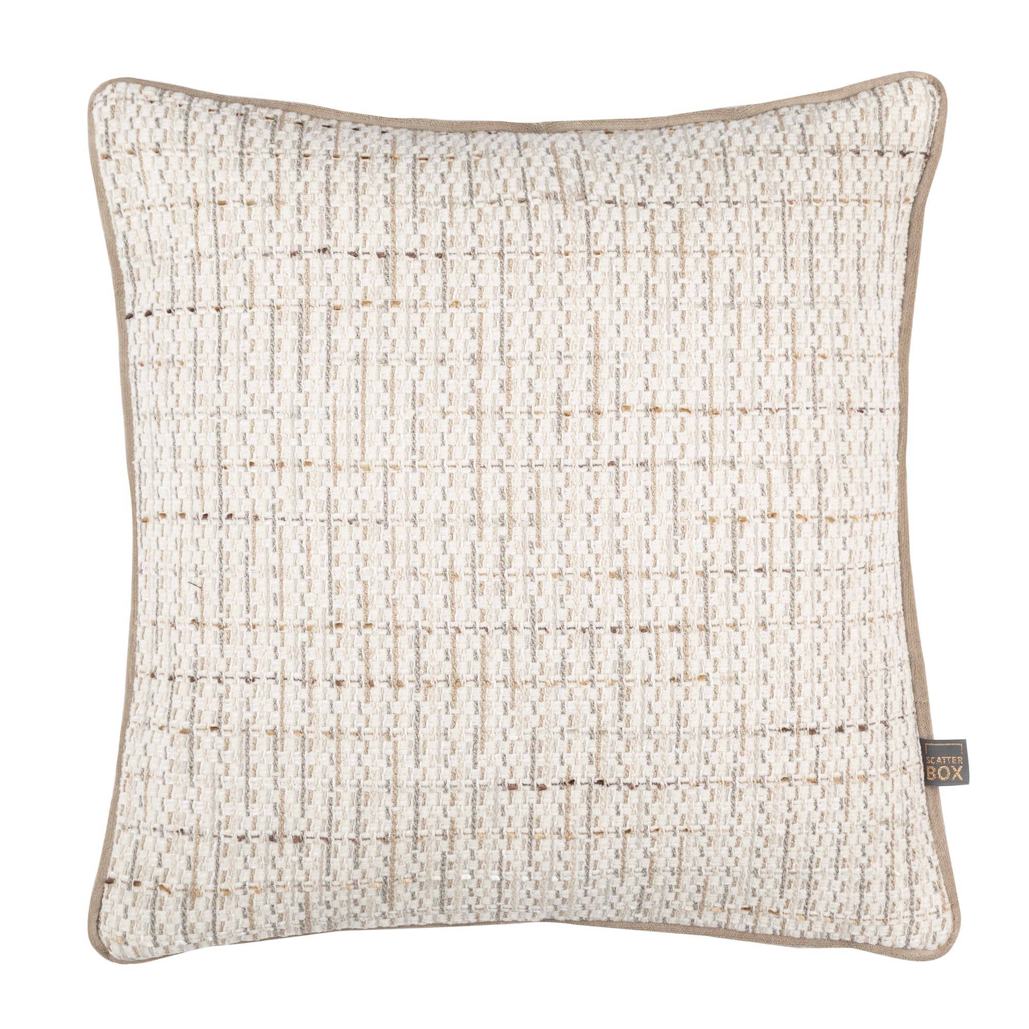 Scatterbox Cushion Sabine 43x43cm Natural | Cushions - Foy and Company