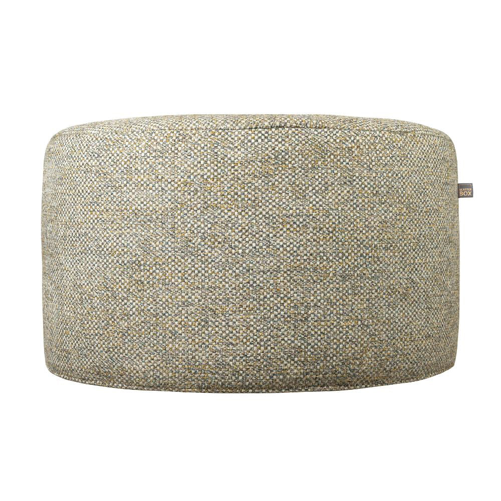 Scatter Box Ottoman Round Barnacoghill Green | Shop Furniture Online ...