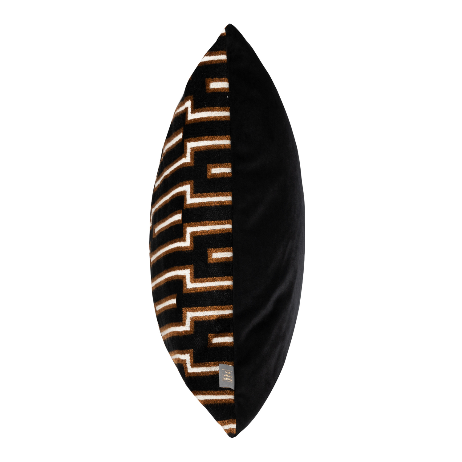 Scatterbox Cushion Harrison 40x60cm Black/Cognac | Cushions - Foy and ...