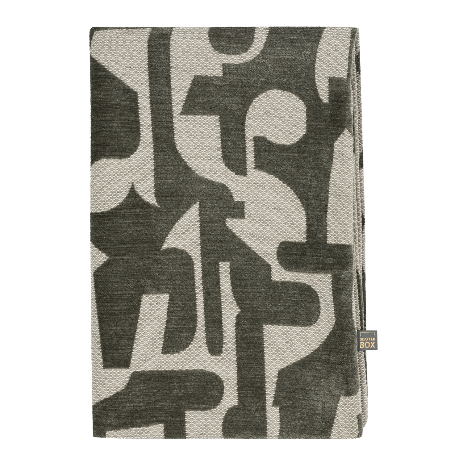 Scatterbox Soren Throw Green | Blankets & Fleeces - Foy and Company