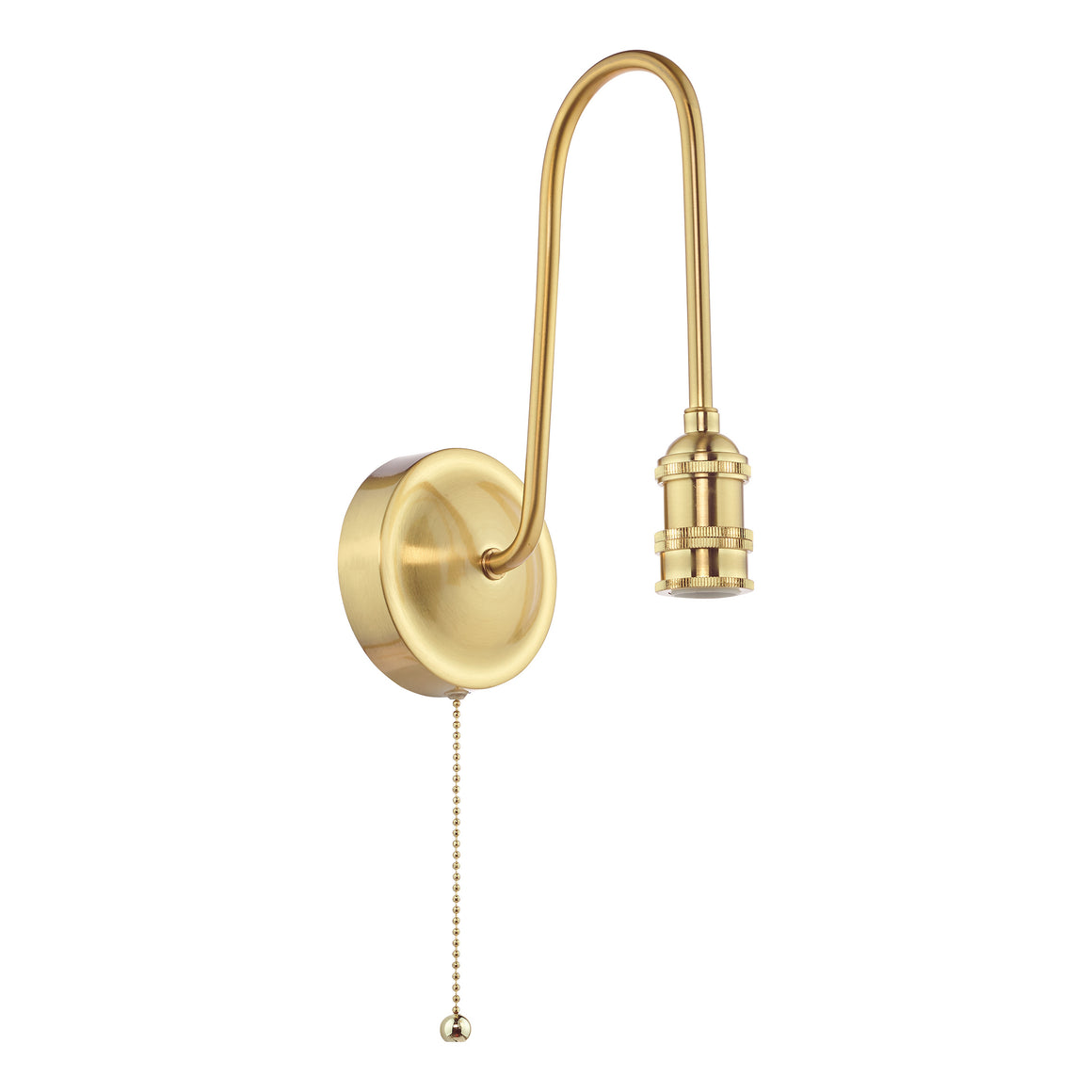 Tall Brass Wall Light Bracket | Lighting Collection Wall Mount - Foy ...