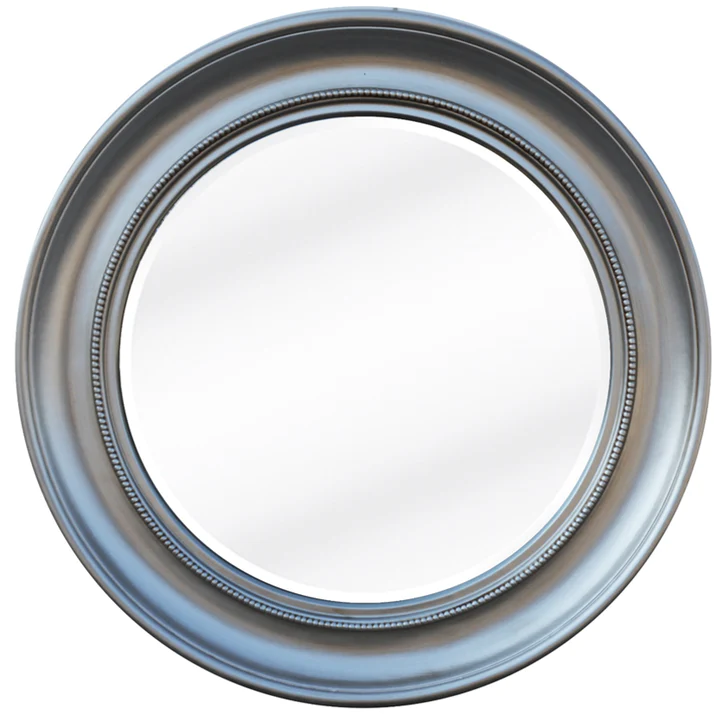 Kent Round Mirror Champagne | Shop Mirrors Online | Mirrors - Foy and ...