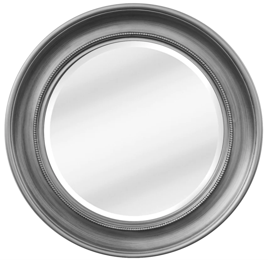 Kent Round Mirror Pewter | Shop Now | Mirrors | Foy And Company | Buy ...