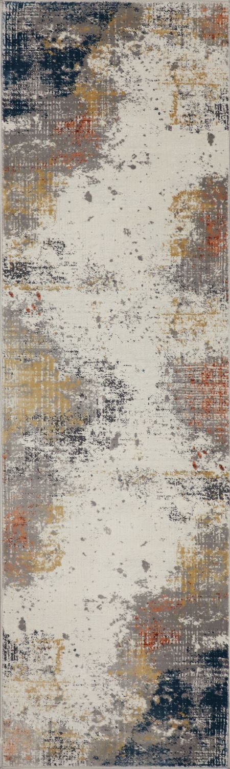 Rustic Textures Rug 13 Grey Blue Runner | Rugs | Foys.ie - Foy and Company