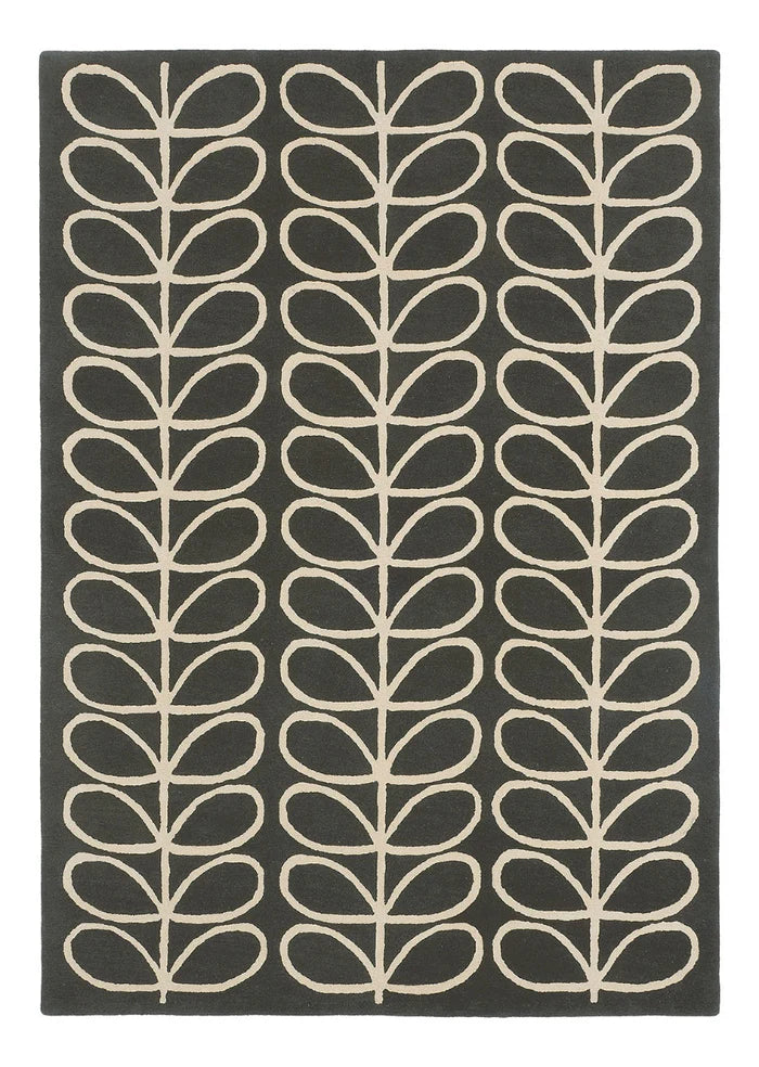 Orla Kiely Linear Stem Slate 60505 Rug | Rugs | Foys.ie - Foy and Company