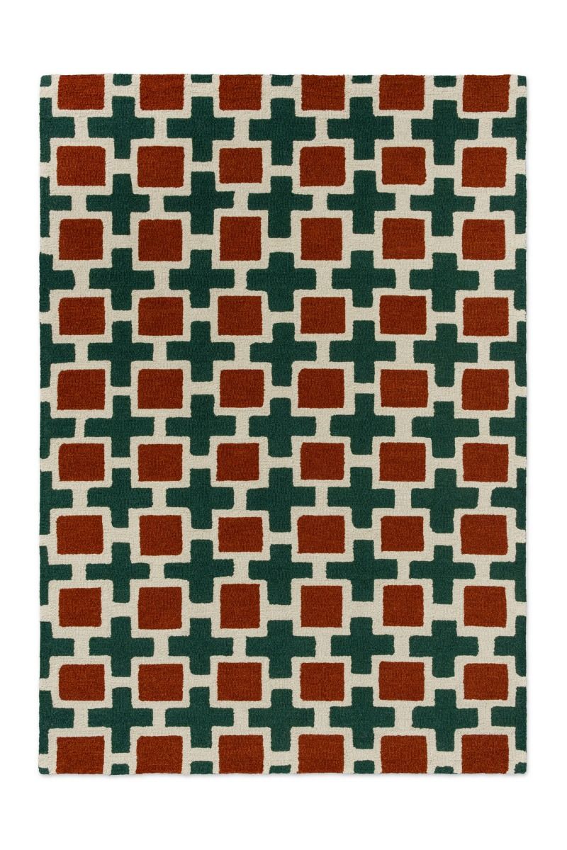 Scion Hatch 124903 Rust Rug | Rugs | Foys.ie - Foy and Company