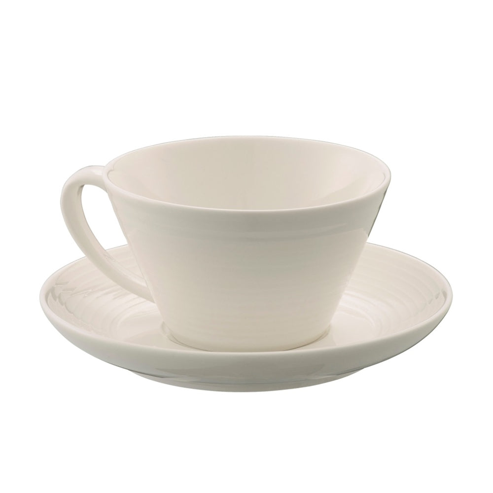 Ripple Teacup and Saucer Set - Foy and Company